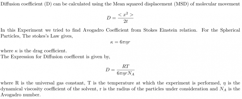 Brownian Motion | ICTS