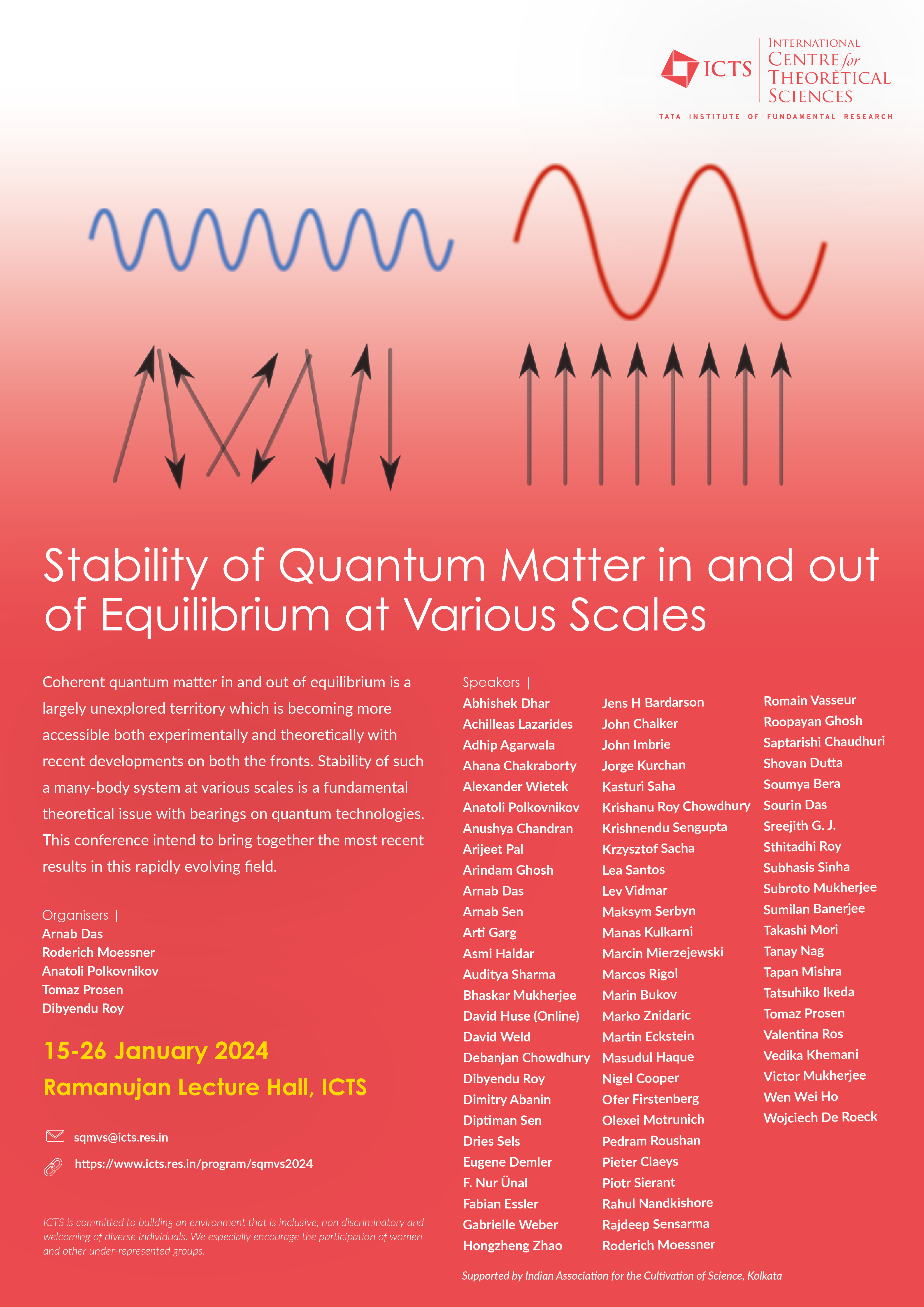 Stability of Quantum Matter in and out of Equilibrium at Various Scales ...