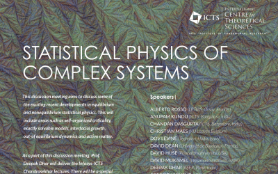 Statistical Physics of Complex Systems | ICTS